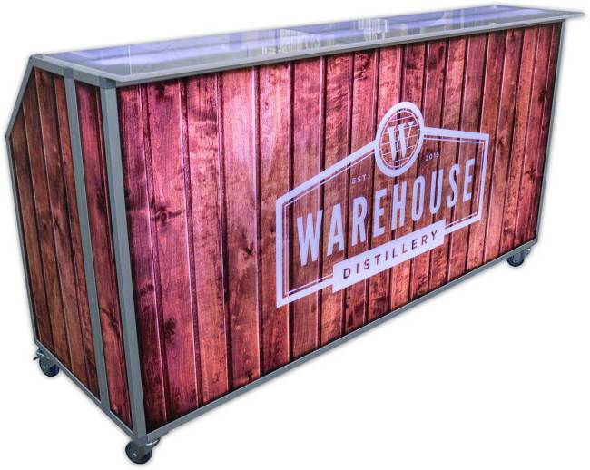 77" Mobile Bar: Ultimate Choice for Portable, Customizable & Easy-to ...