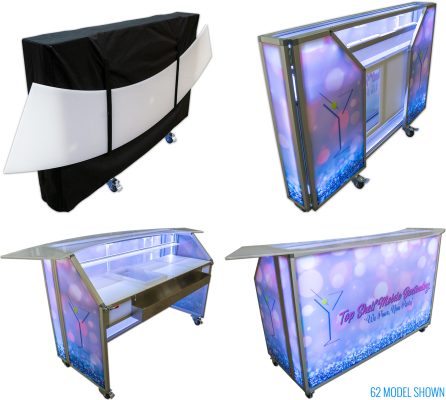77" Mobile Bar: Ultimate Choice for Portable, Customizable & Easy-to ...