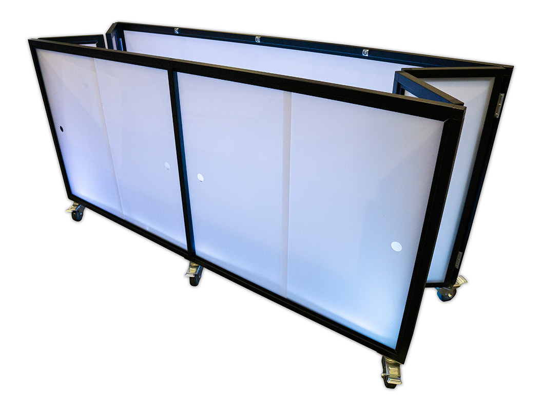 Portable Back Bar 72 | Folding, Lightweight & Customizable