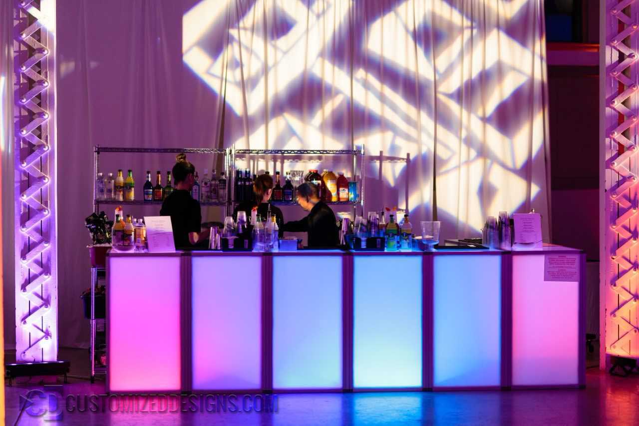 e24 Series Modular Event Table - PortableBar.com